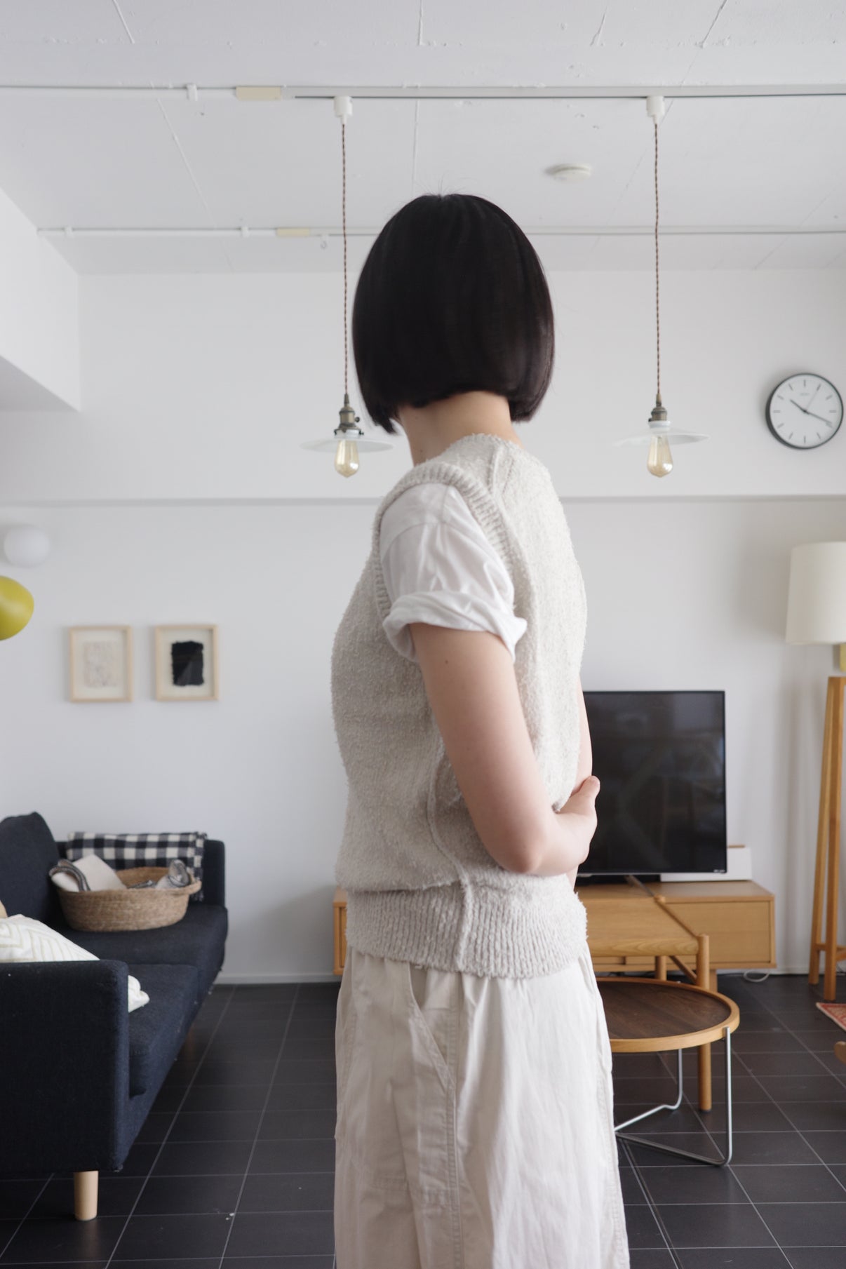 Cotton Snarl Yarn Vest – SUTOOH